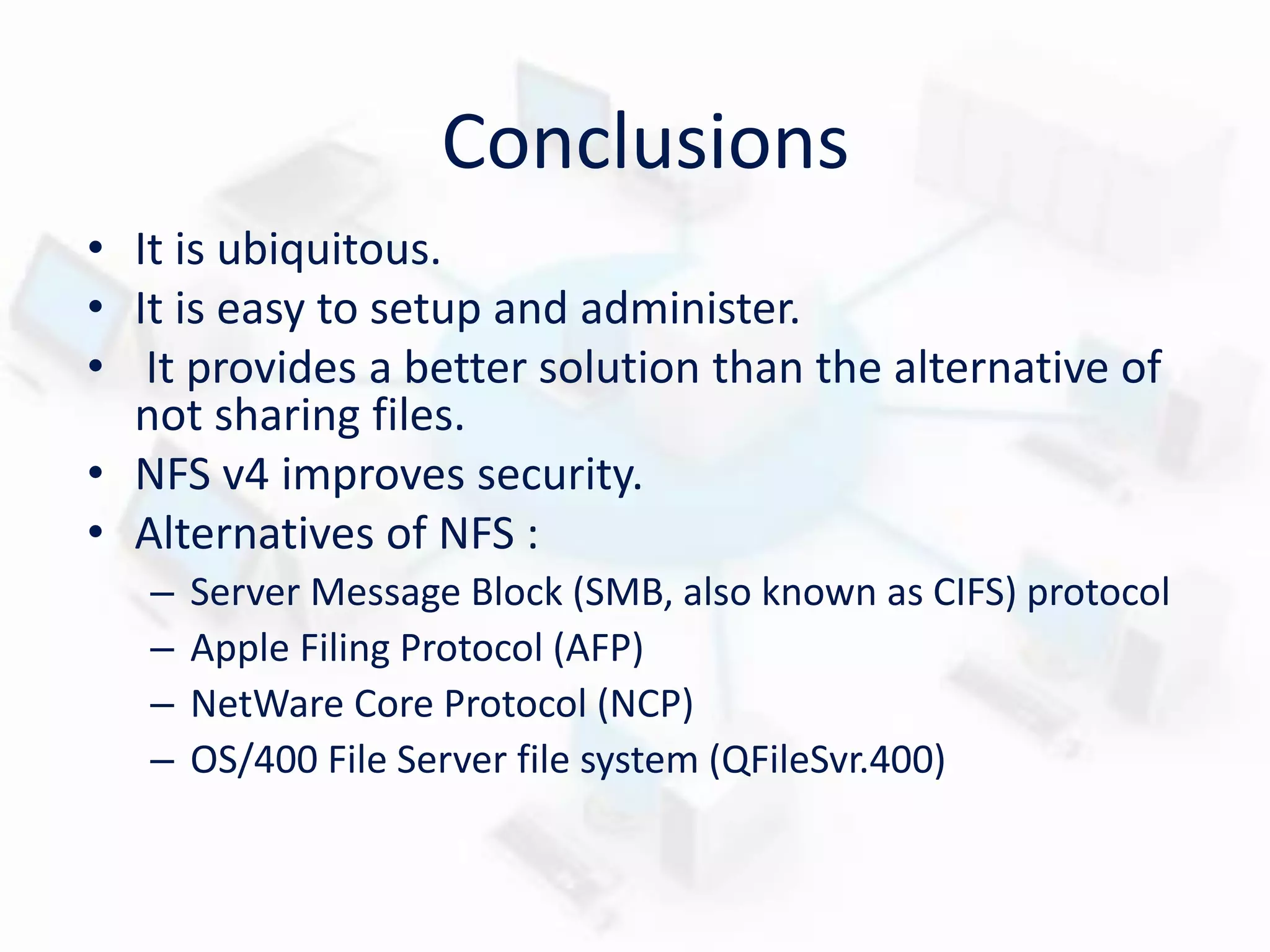 NFS(Network File System) | PDF