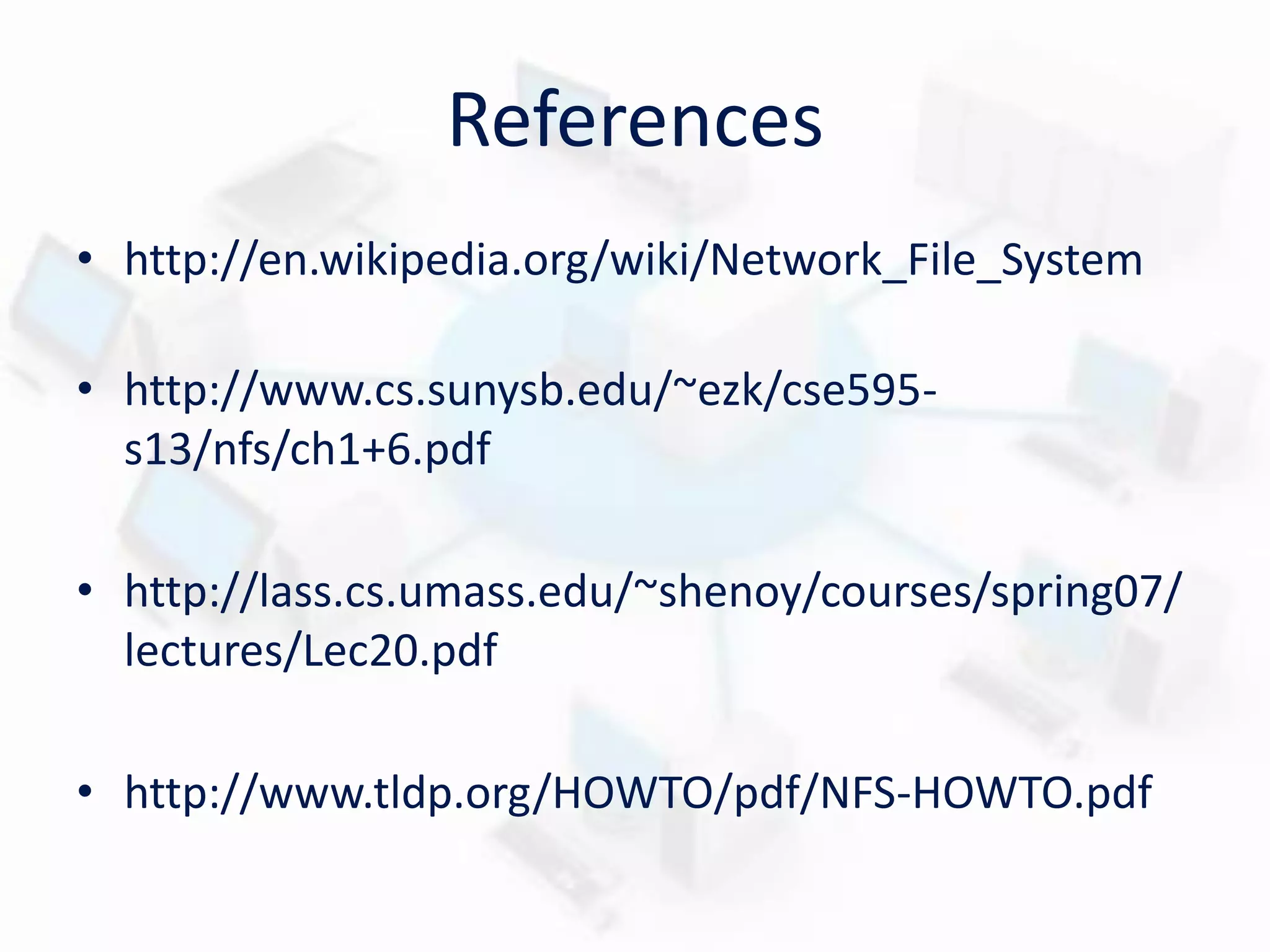 NFS(Network File System) | PDF