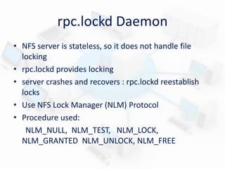 NFS(Network File System) | PDF