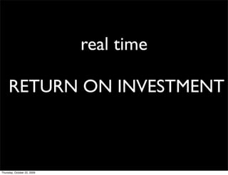 Realtime ROI | PPT