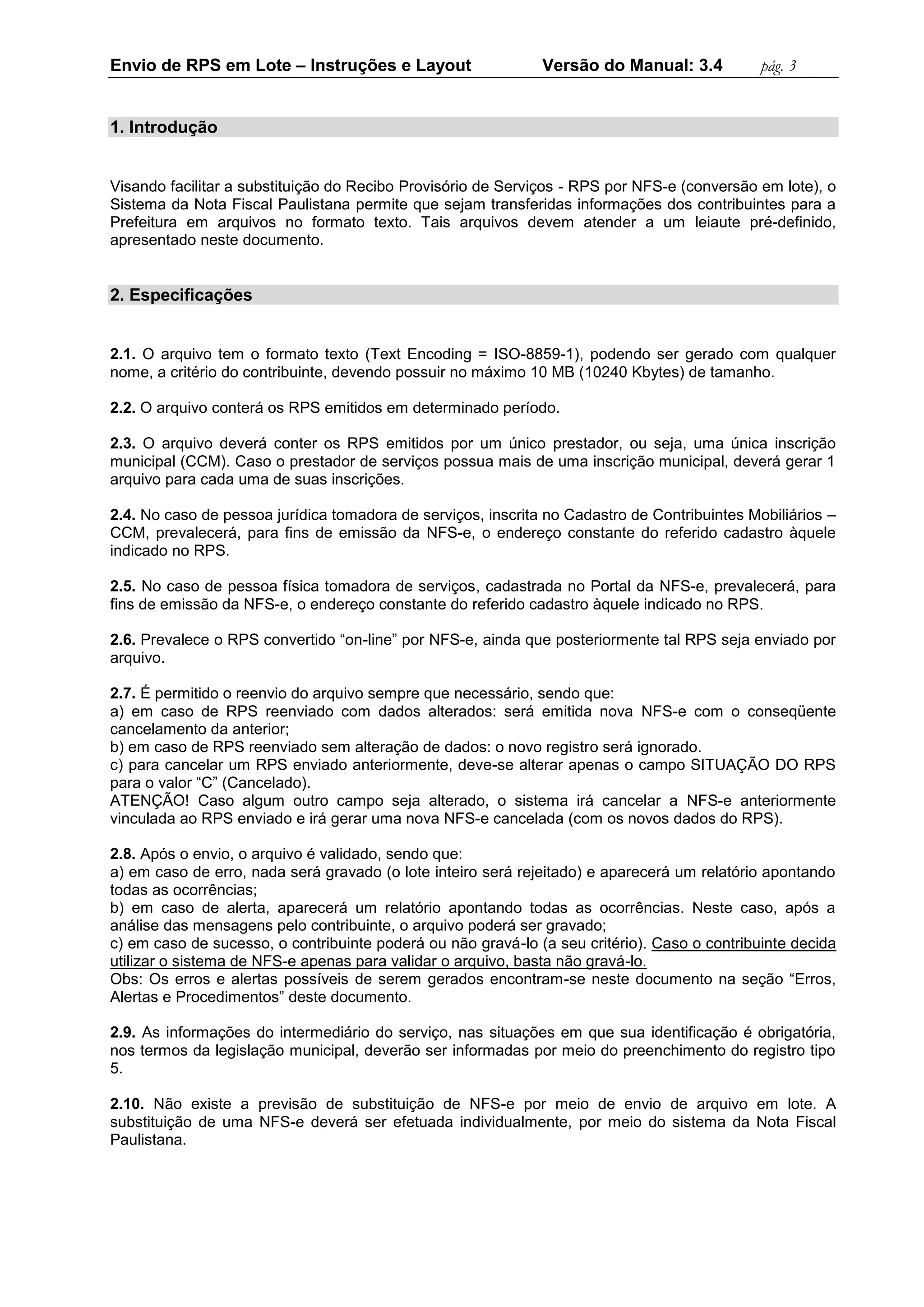 Nf se layout_rps_sao paulo_versao_3.4 | PDF
