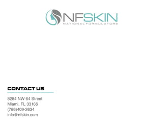 NF SKIN PRODUCTS | PDF | Skin and Dermatology | Diseases and Conditions