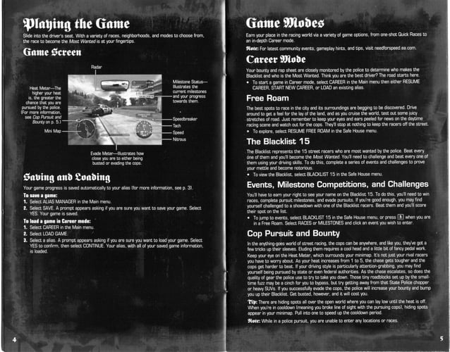 NFSMW Black Edition Manual | PDF