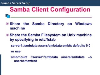 Linux System Administration - NFS Server | PPTX | Operating Systems | Computer Software and ...
