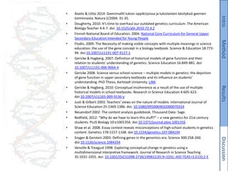 Finnish upper secondary school biology textbooks have outdated gene ...