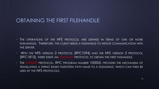 Nfs version 4 protocol presentation | PPT