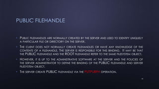 Nfs version 4 protocol presentation | PPTX