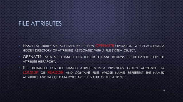 Nfs version 4 protocol presentation | PPT