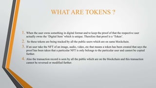 PRESENTATION for seminar on Non-Fungible Token .pptx