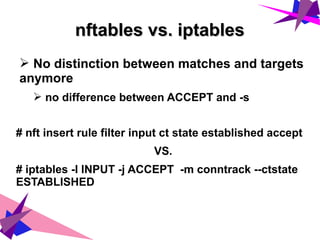 nftables - the evolution of Linux Firewall | ODP