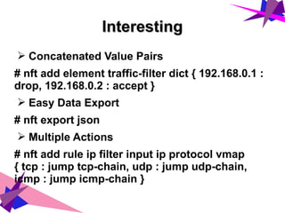 nftables - the evolution of Linux Firewall | ODP