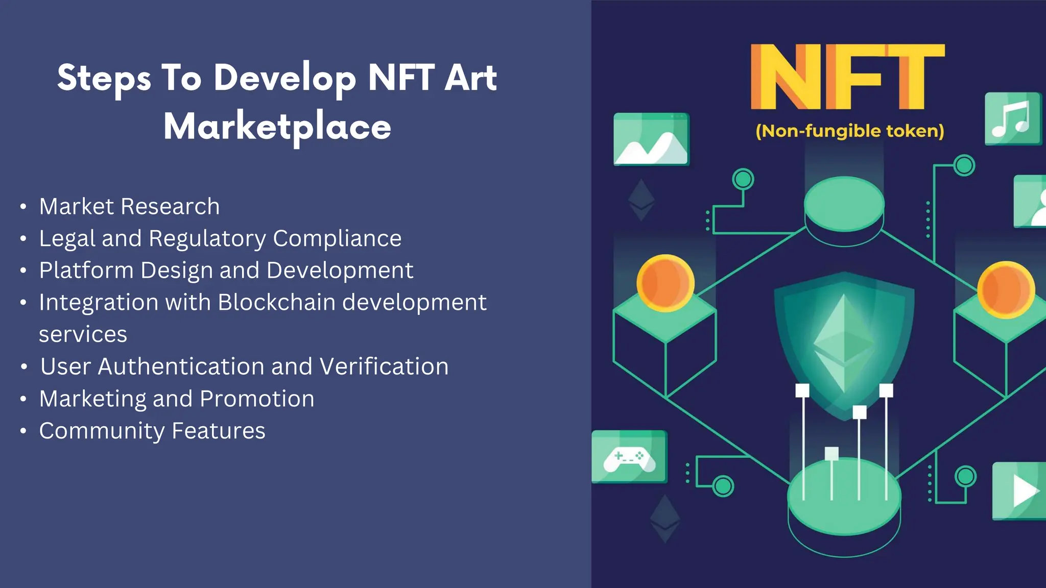 NFT Art Marketplace Development | Debut Infotech | PPT