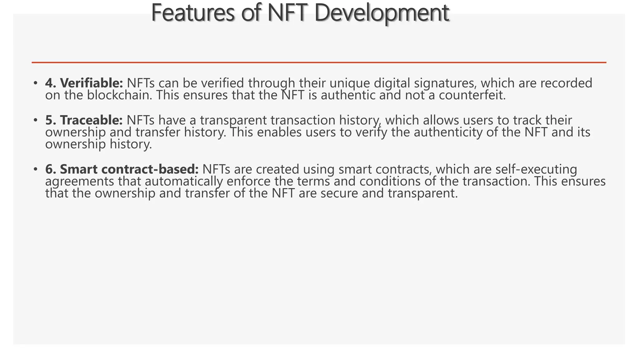 NFT Development | PPTX