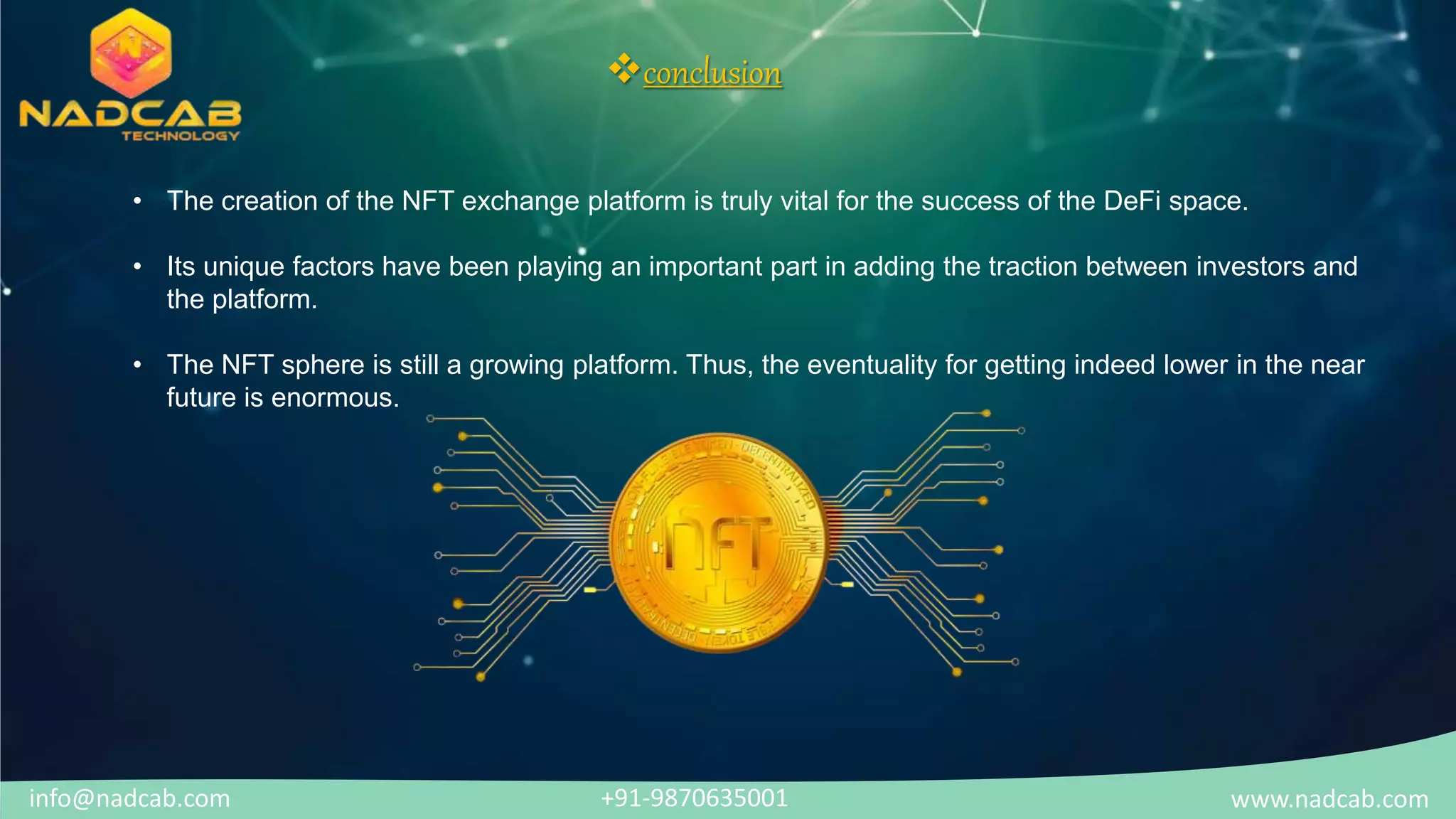 NFT EXCHANGE PLATFORM DEVELOPMENT PPT.pptx | Stamps and Coins | Collecting
