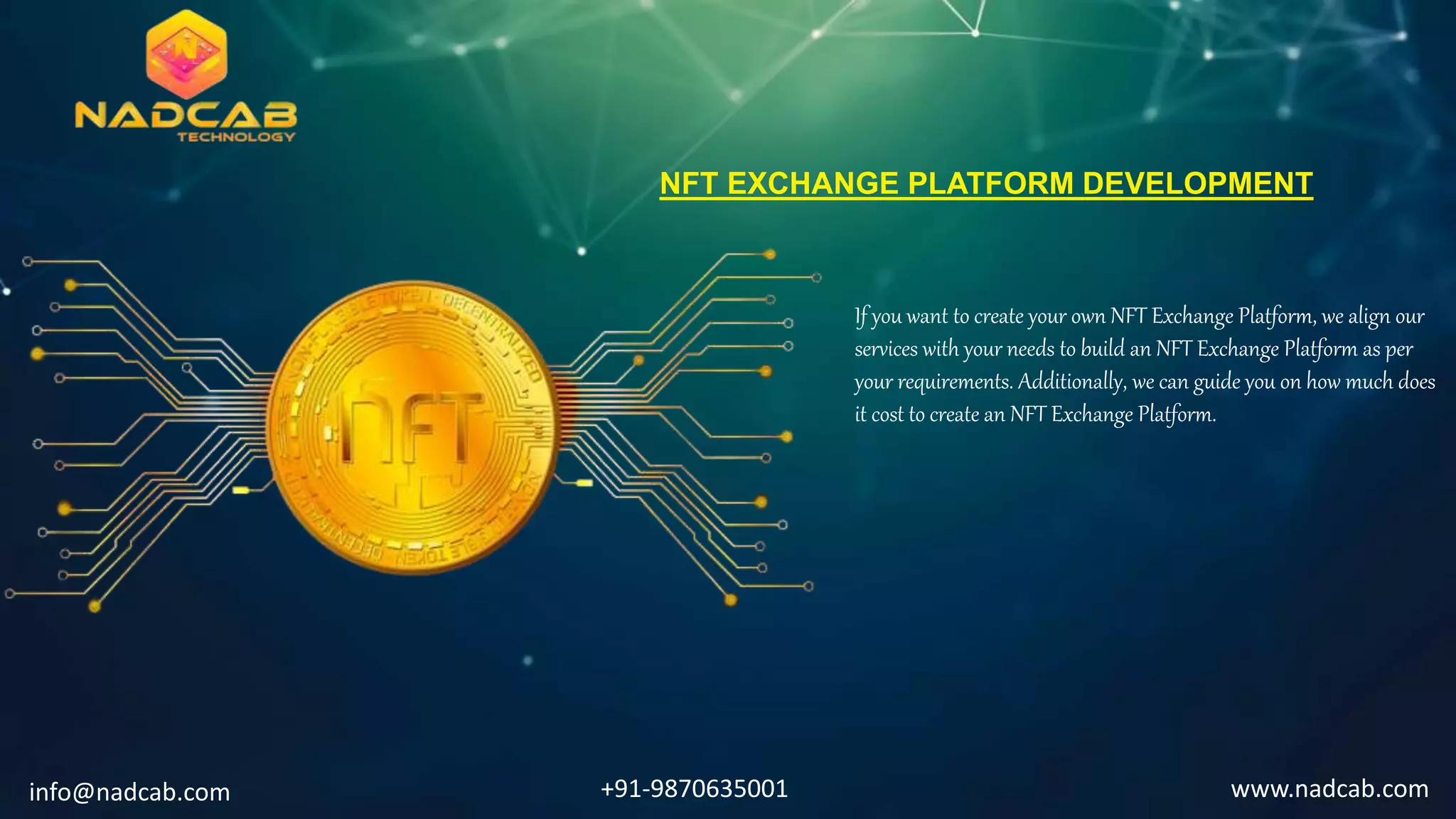 NFT EXCHANGE PLATFORM DEVELOPMENT PPT.pptx | Stamps and Coins | Collecting