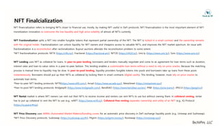 NFT Financialization Overview | PPT