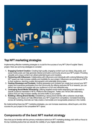 NFT Marketing Strategies and Press Release.pdf | Marketing and ...