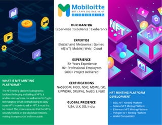 NFT Minting Platform Development | PPT