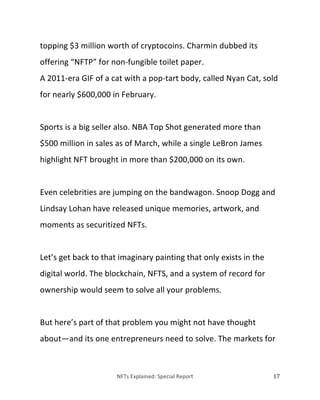 NFTS Explained | PDF