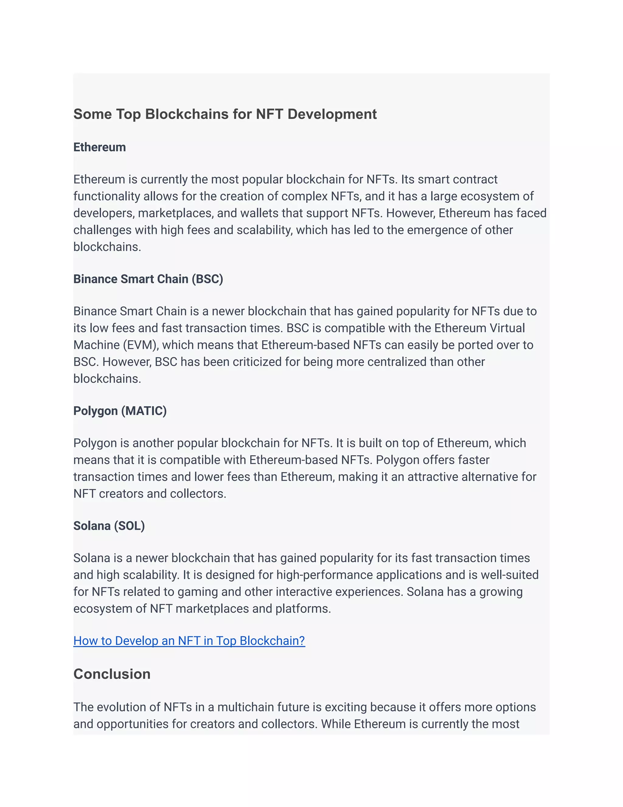 NFTs in Multichain & Blockchain.pdf | Computing | Technology & Computing