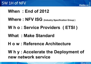NFV Cloud DataCenter Adaptation & Tobe evolution ways | PPT