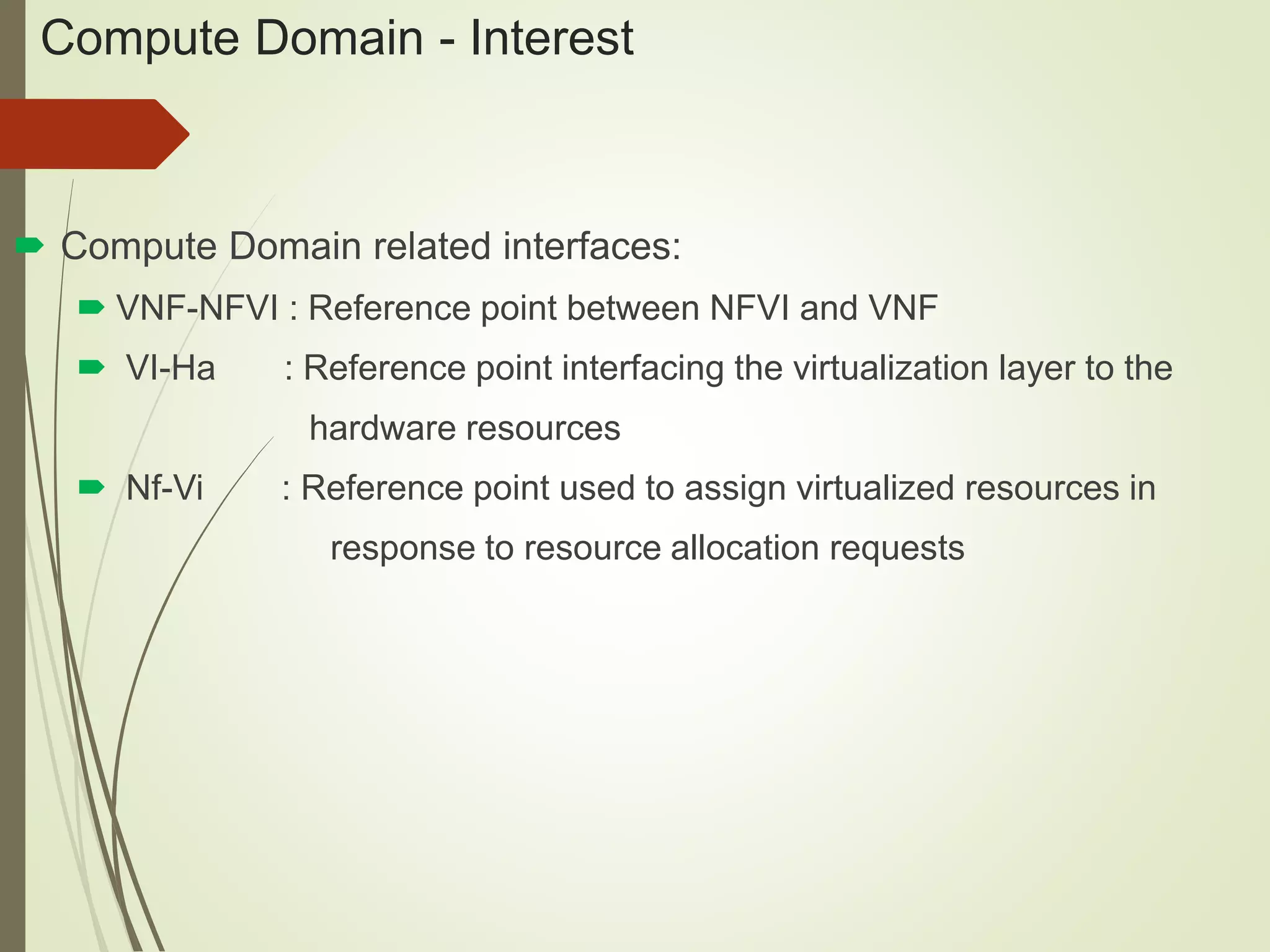 Nfv compute domain | PPTX