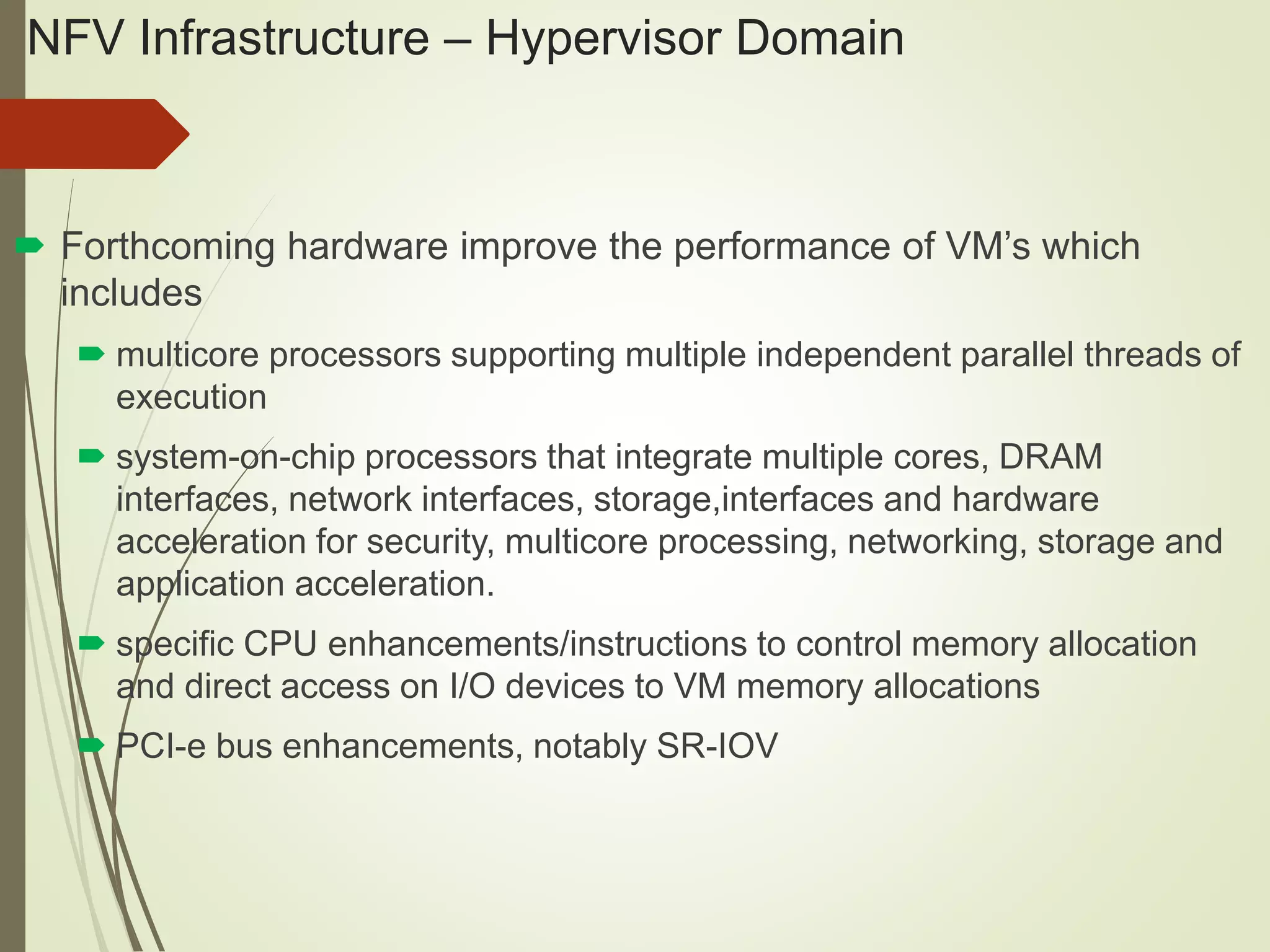 Network Function Virtualization Infrastructure Overview Pptx