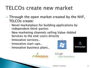 Telecom Industry: Networking Function Virtualization: CapEx and OpEx ...