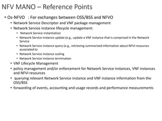 NFV management and orchestration framework architecture | PPTX