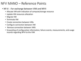 NFV management and orchestration framework architecture | PPT
