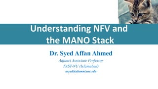 Understanding NFV and the MANO stack | PDF