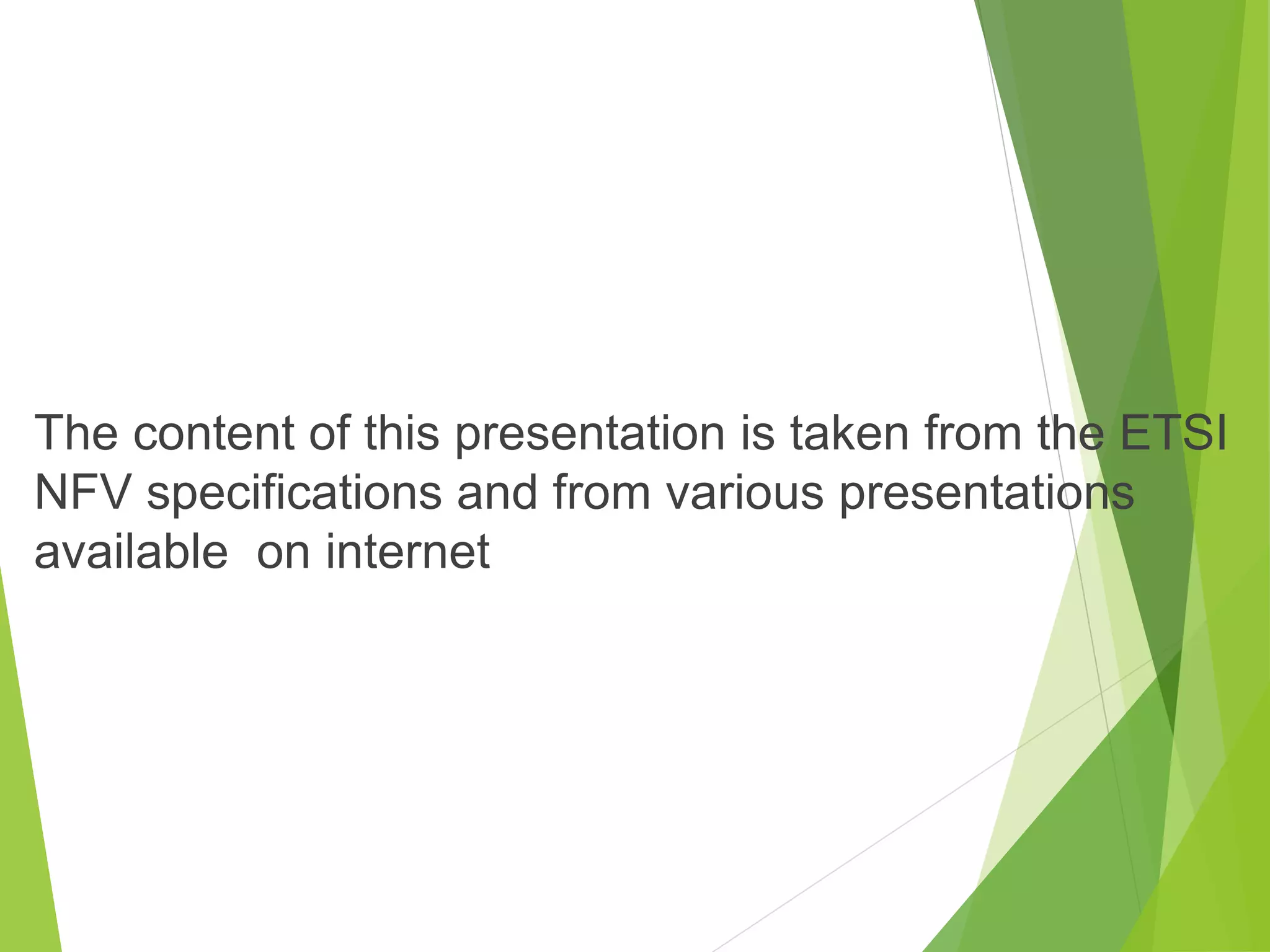 Nfv Virtual Network Function Architecture Ppt 