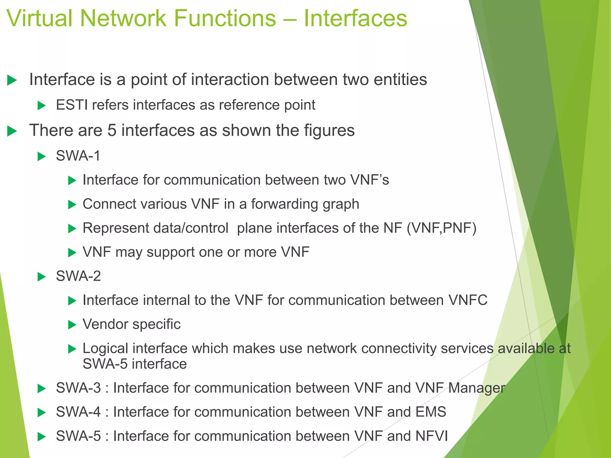 NFV : Virtual Network Function Architecture | PPTX