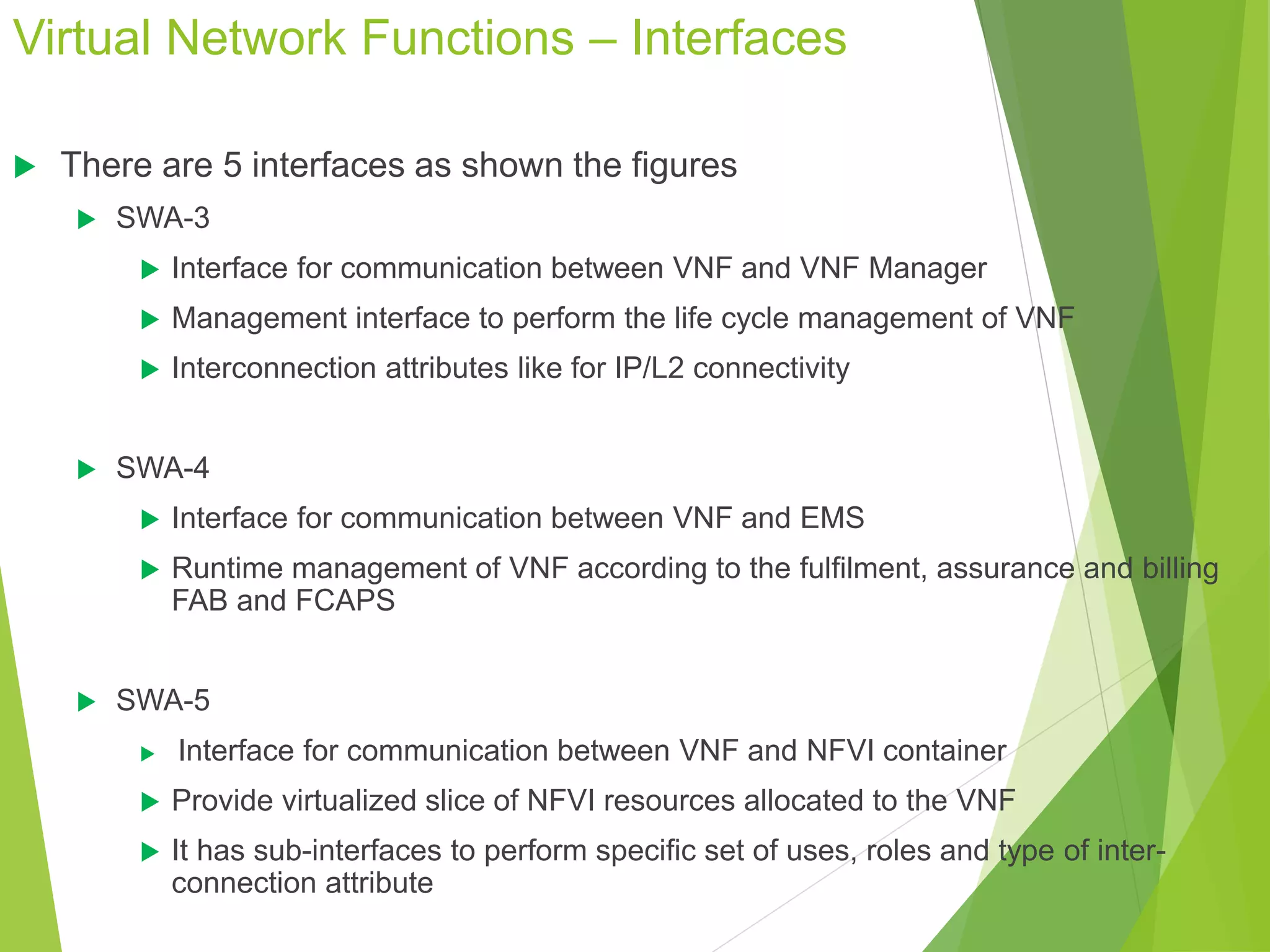 NFV : Virtual Network Function Architecture | PPTX