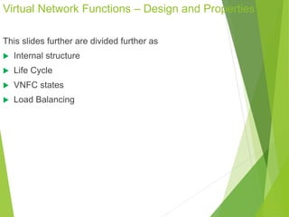 NFV : Virtual Network Function Architecture | PPTX