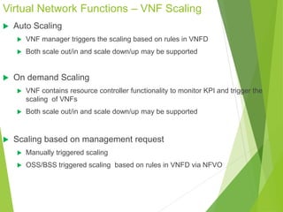 NFV : Virtual Network Function Architecture | PPTX