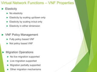 NFV : Virtual Network Function Architecture | PPTX