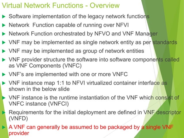 NFV : Virtual Network Function Architecture | PPTX | Computer Networking | Computing