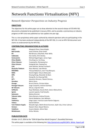 Nfv white paper3 | PDF