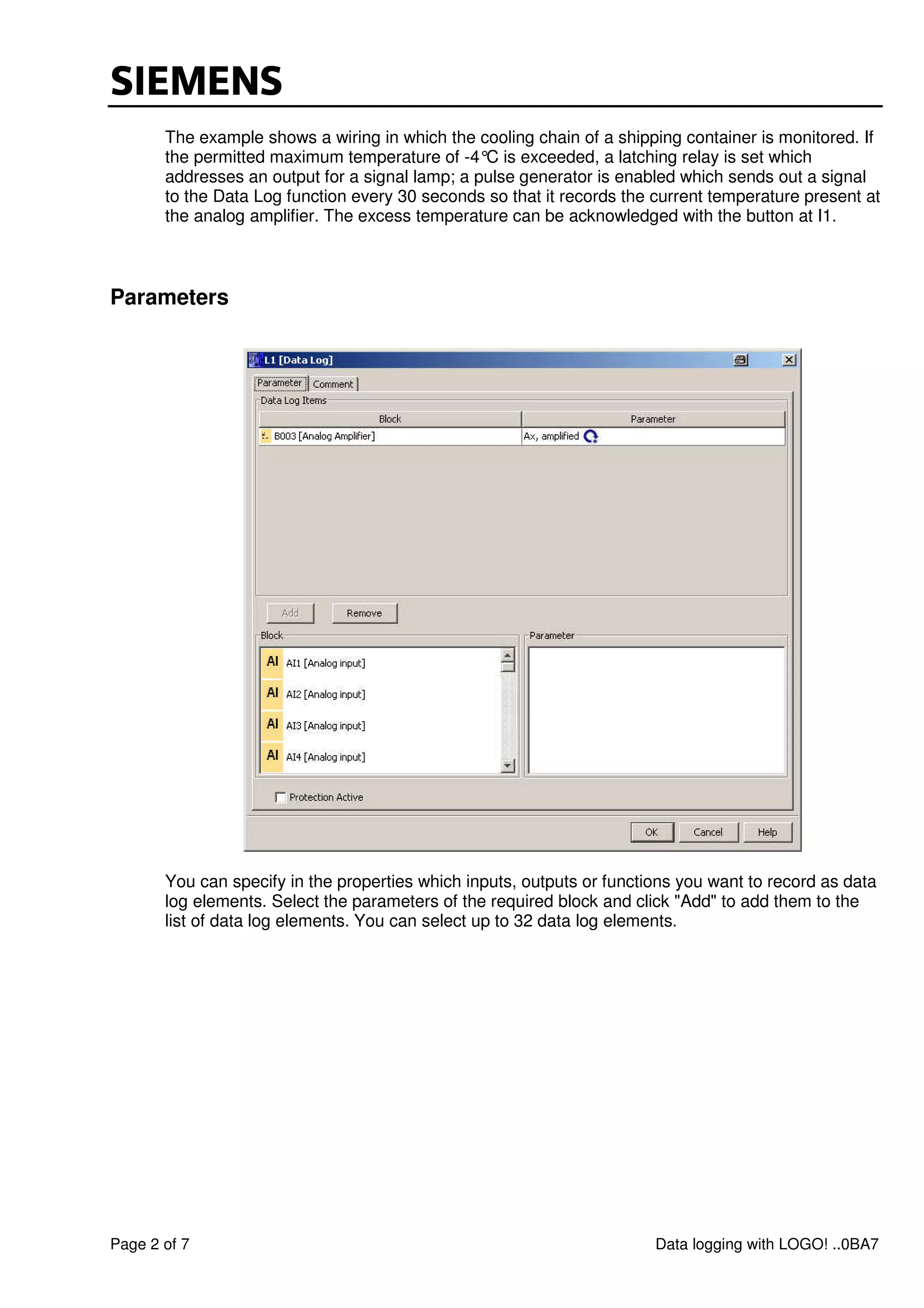 01 data logging com logo! 0 ba7 | PDF