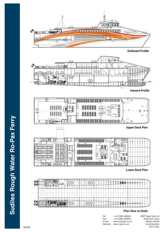 Ng586 catamaran. semi-swath, | PDF