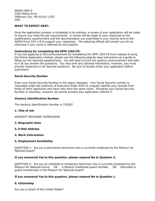 MONG Job Announcement, 27Sep12 | DOC