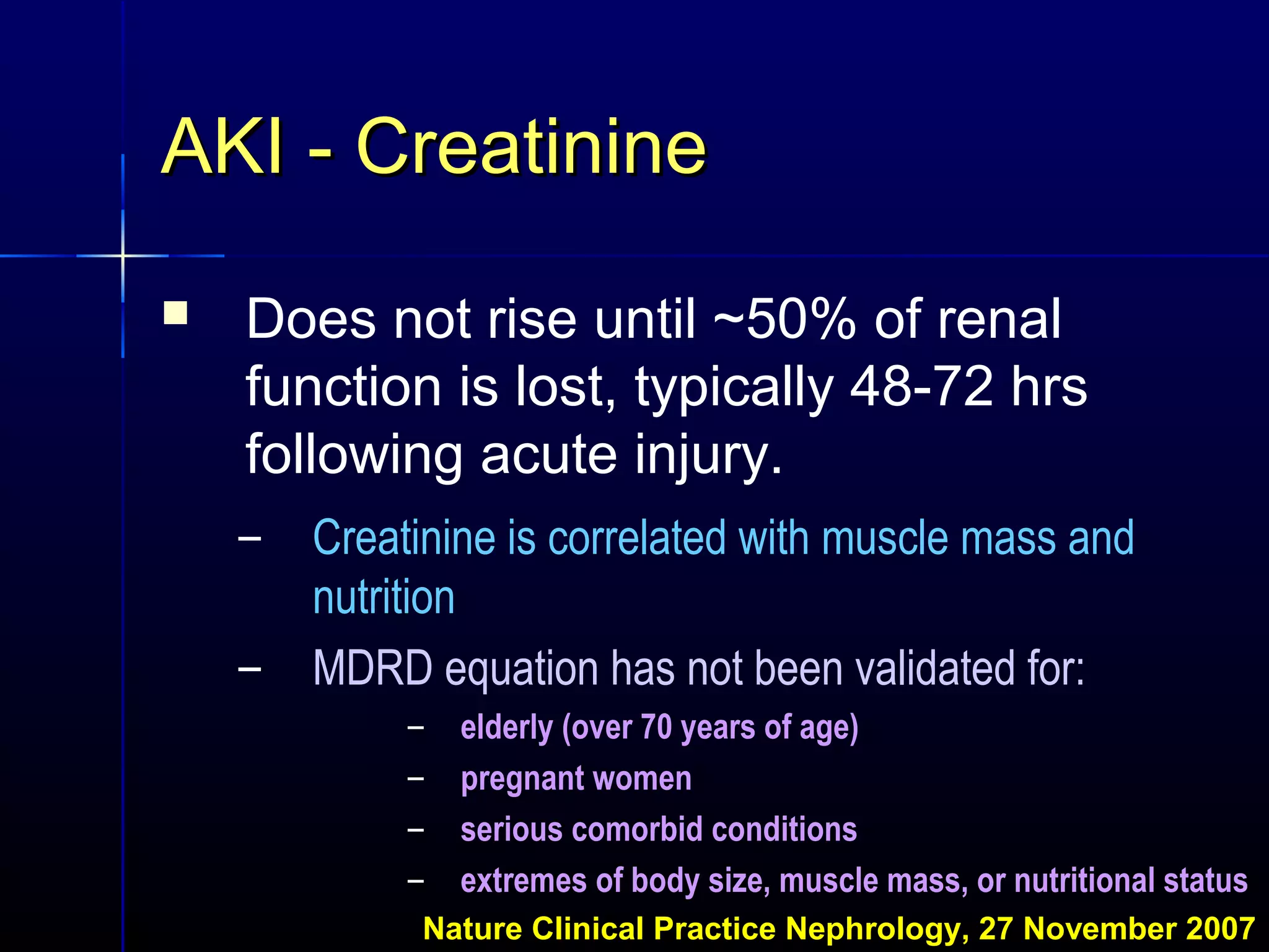 NGAL - Acute kidney injury biomarker | PPT