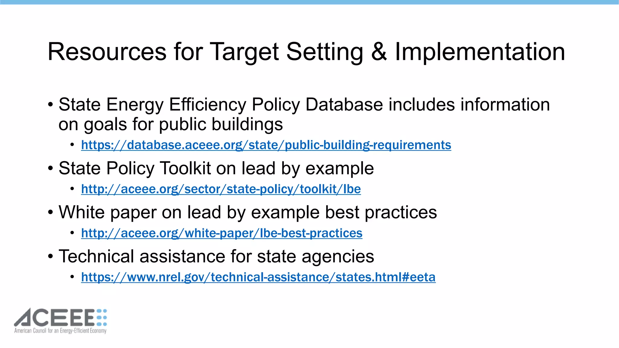 Energy Efficiency Target Setting for Public Buildings | PPT