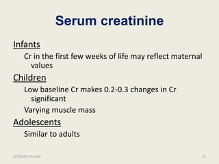 Ngal ,cystatin c versus creatinine clearence as | PPT