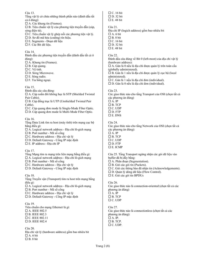 Nganhang cauhoithi-mangmaytinh-haiphongit dapan.com