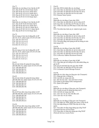 Nganhang cauhoithi-mangmaytinh-haiphongit dapan.com