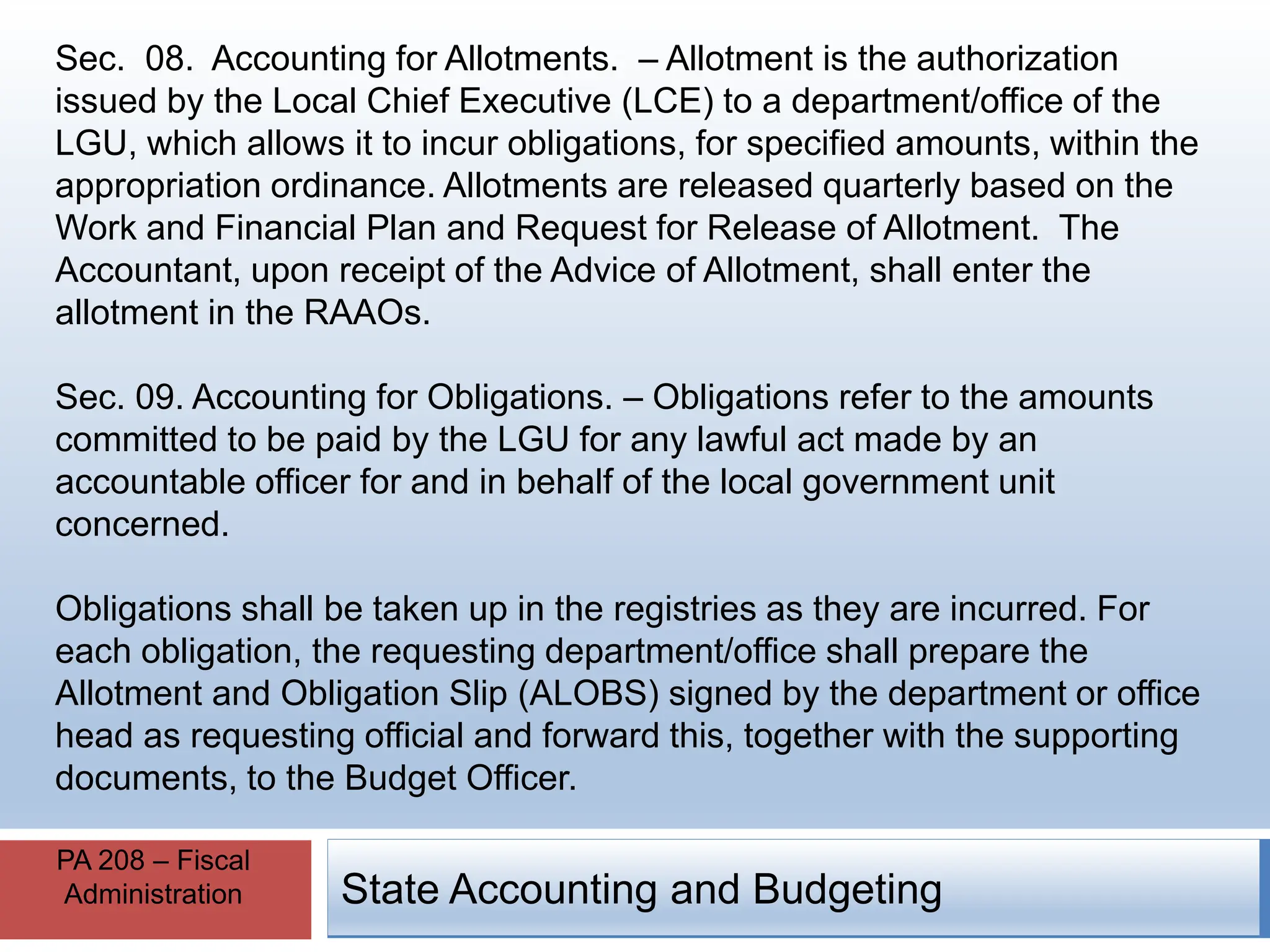 NGAS for Local Government Units Philspptx | PPTX