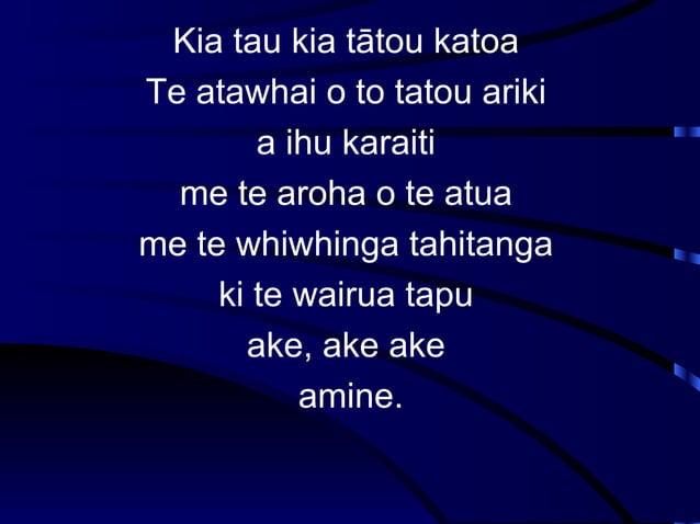 Nga waiata | PPT