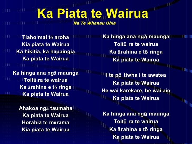 Nga waiata